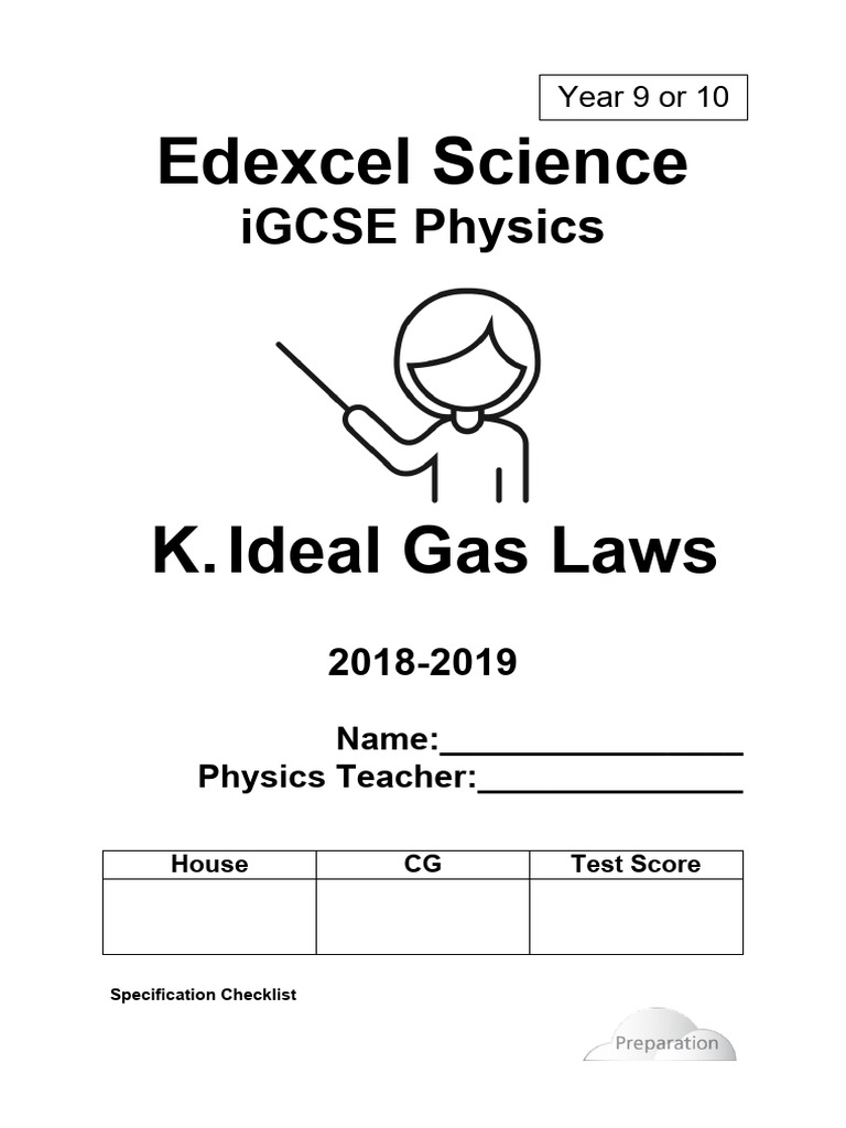K. Ideal Gas Laws Shell | PDF