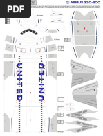 Boeing 727 Papercraft Template Guide | PDF