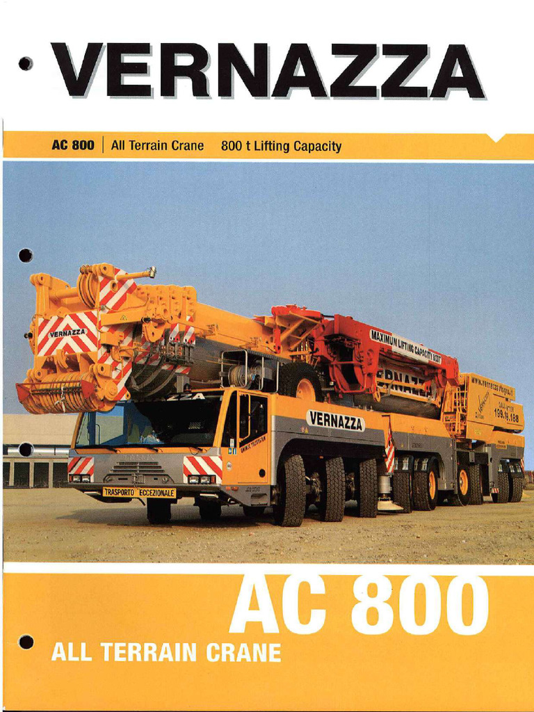 180 - Terex Demag Ac800 800 T | PDF