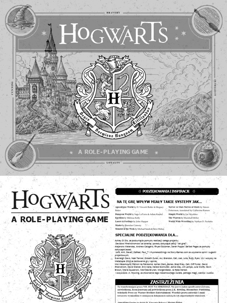 Hogwarts RPG Full Game - PL | PDF