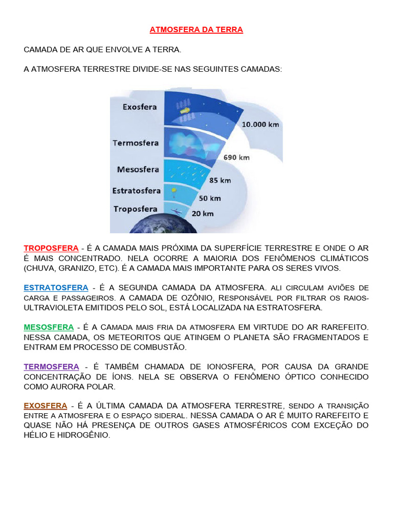 Adaptada Atmosfera | PDF