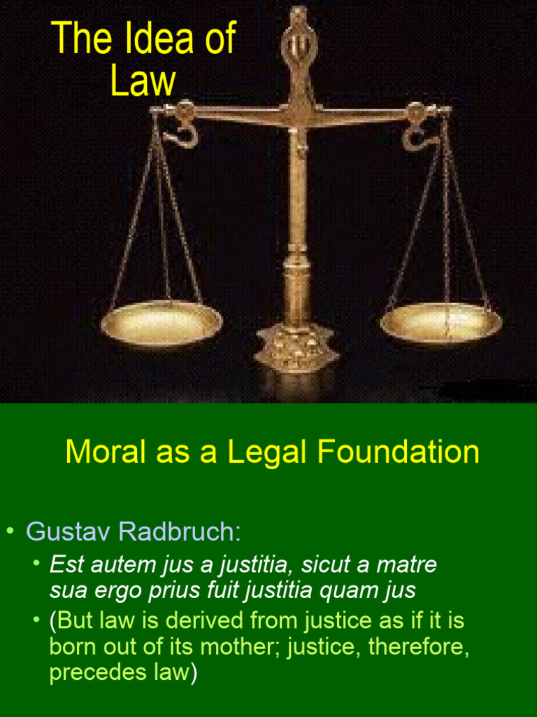Lectures # 05, 06, 07, 08, and 09 The Idea of Law | PDF | Justice ...
