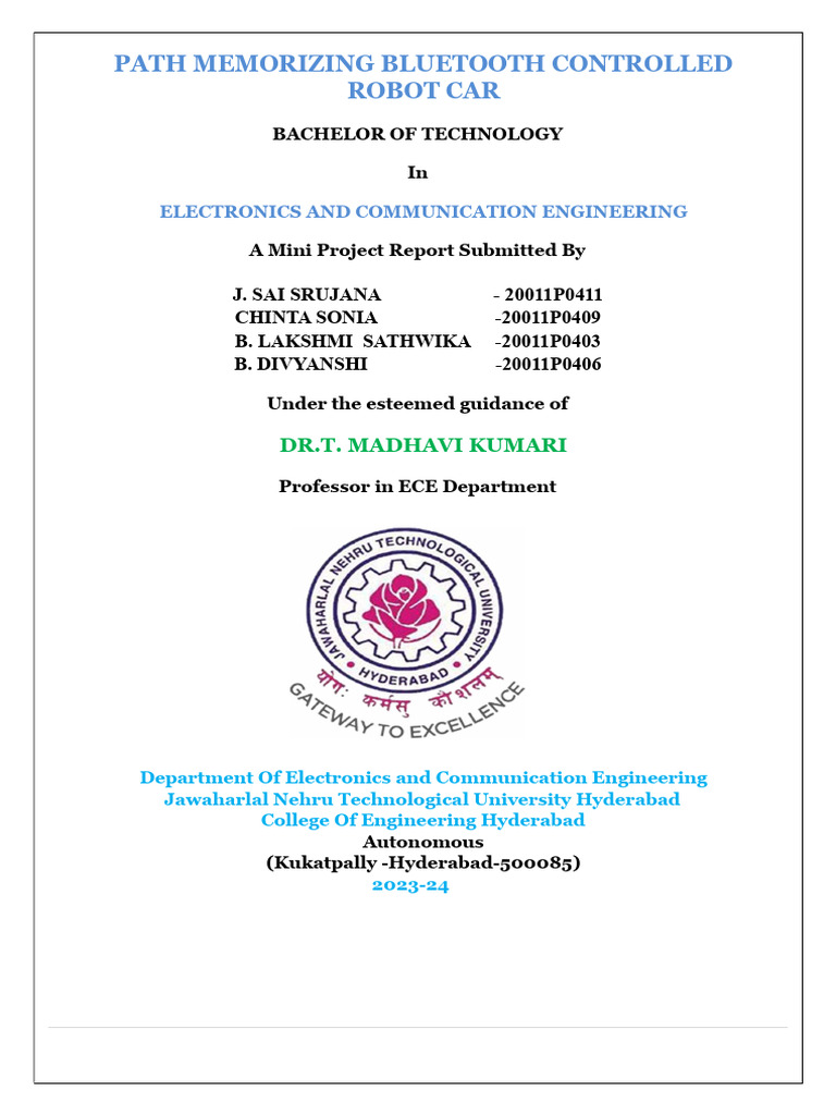 Final Report Batch2 | PDF | Arduino | Lithium Ion Battery
