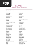 Dutch Irregular Verbs List | PDF