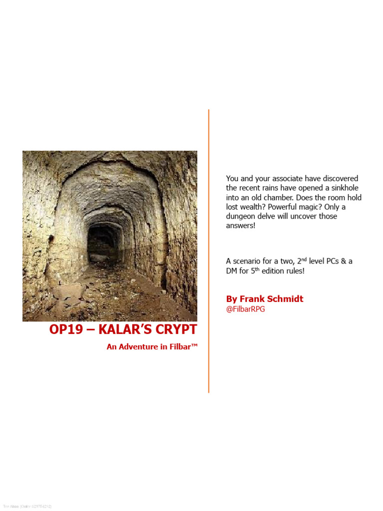 OP19 Kalar S Crypt | PDF