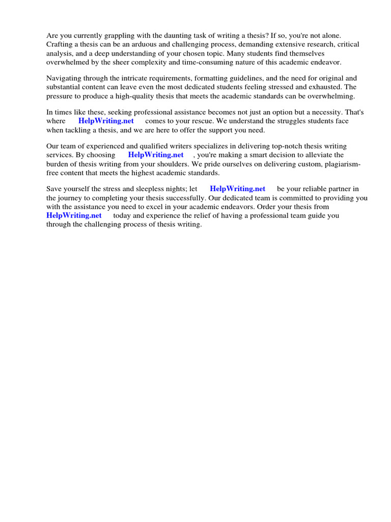 Hell Thesis | PDF | Hell