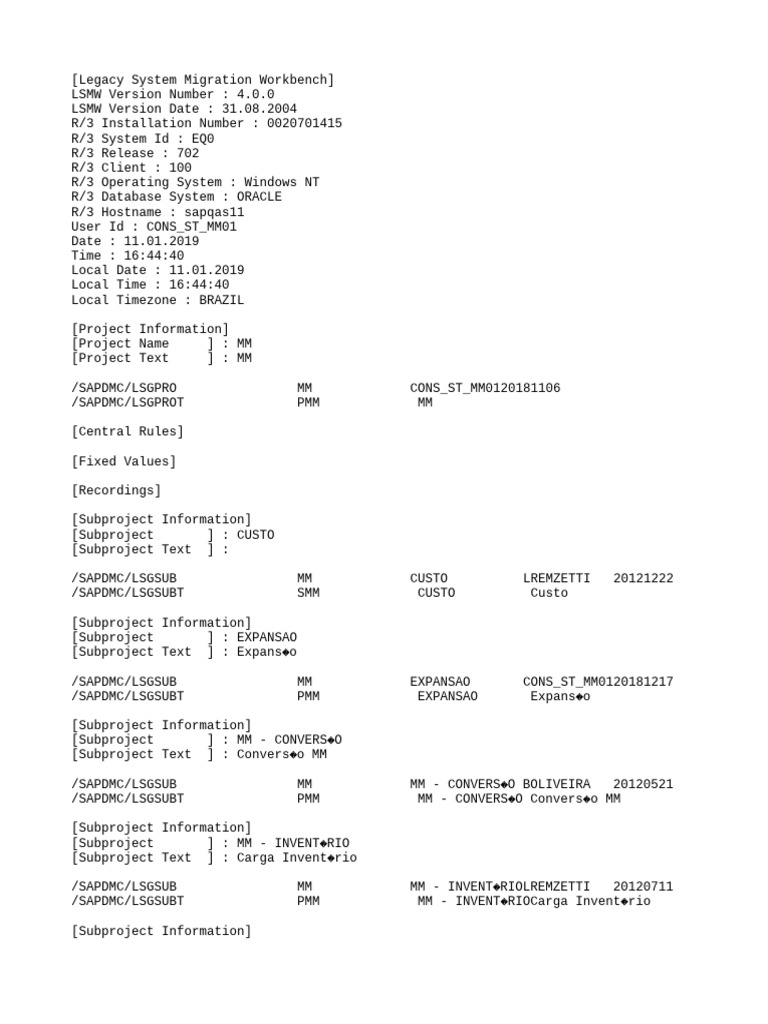 LSMW - Valuation and NCM Change | PDF | Proprietary Software | Computer Science