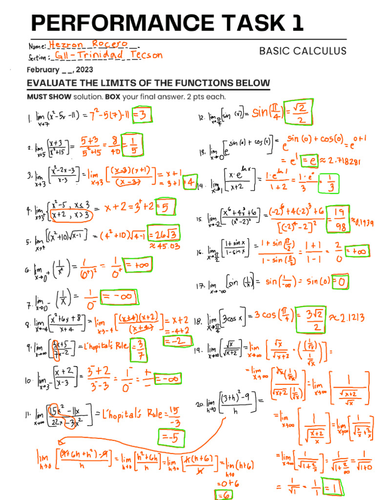 Basical Performance Task 1 Answers | PDF