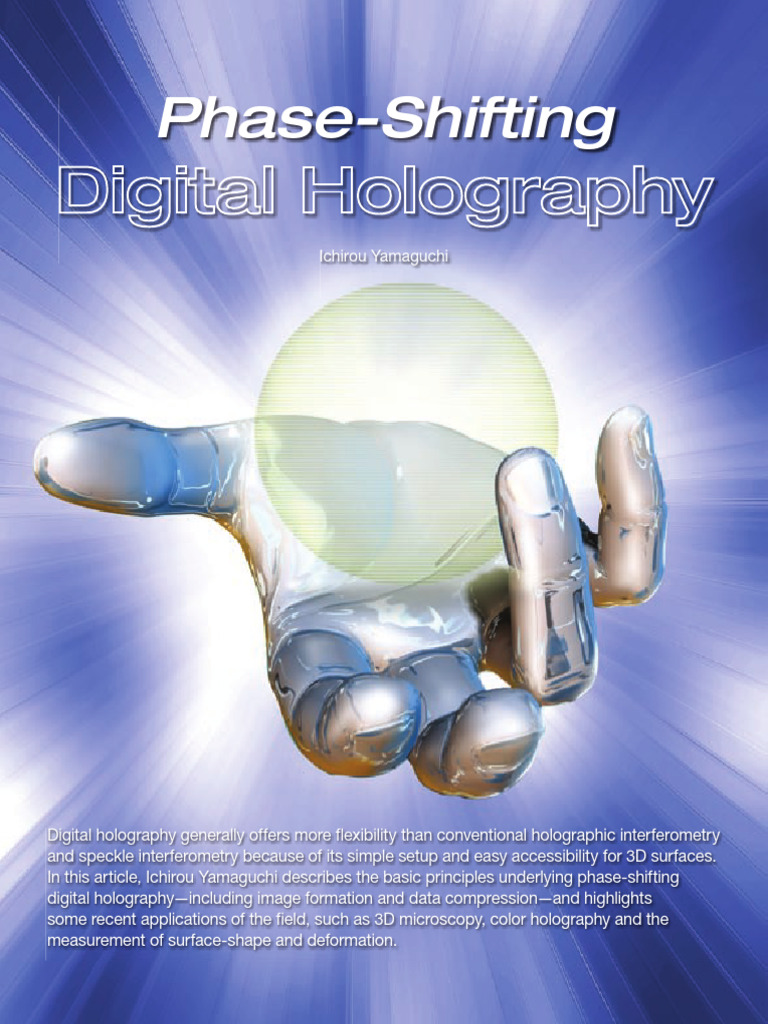 Phase Shifting Digital Holography Yamaguchi2008 | PDF | Holography ...