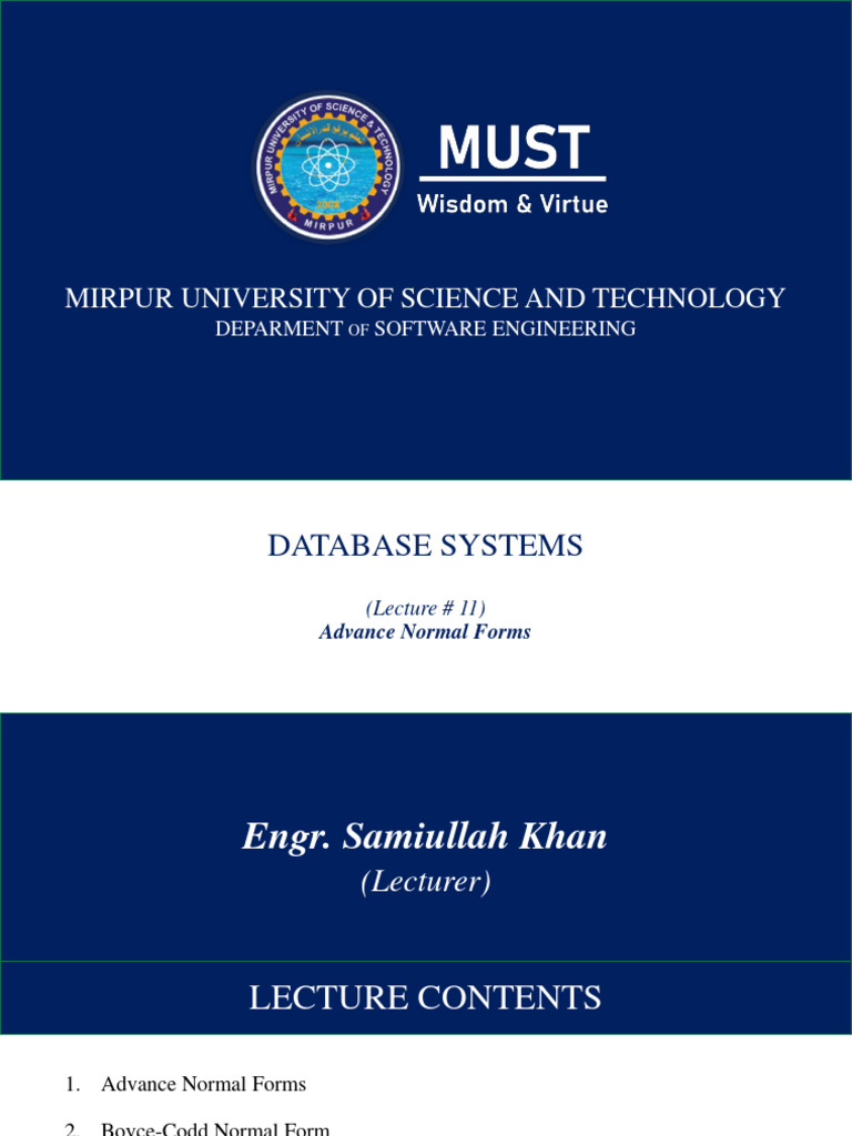 DBS Lecture 11 | PDF | Databases | Data Management