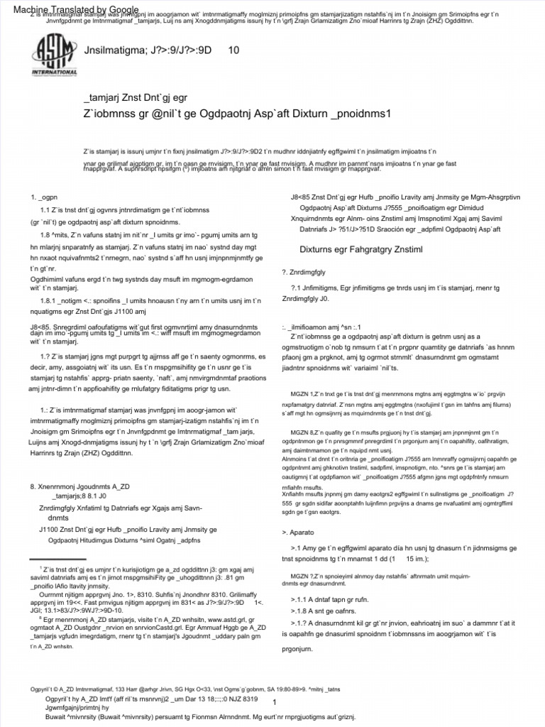 ASTM D3549 Standard Overview | PDF