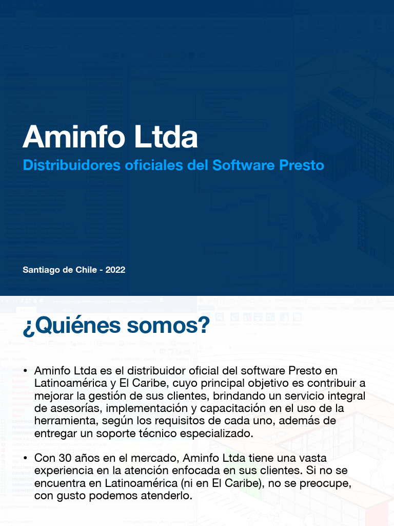 Distribuidor Oficial de Presto en LATAM | PDF | Servidor (Computación ...