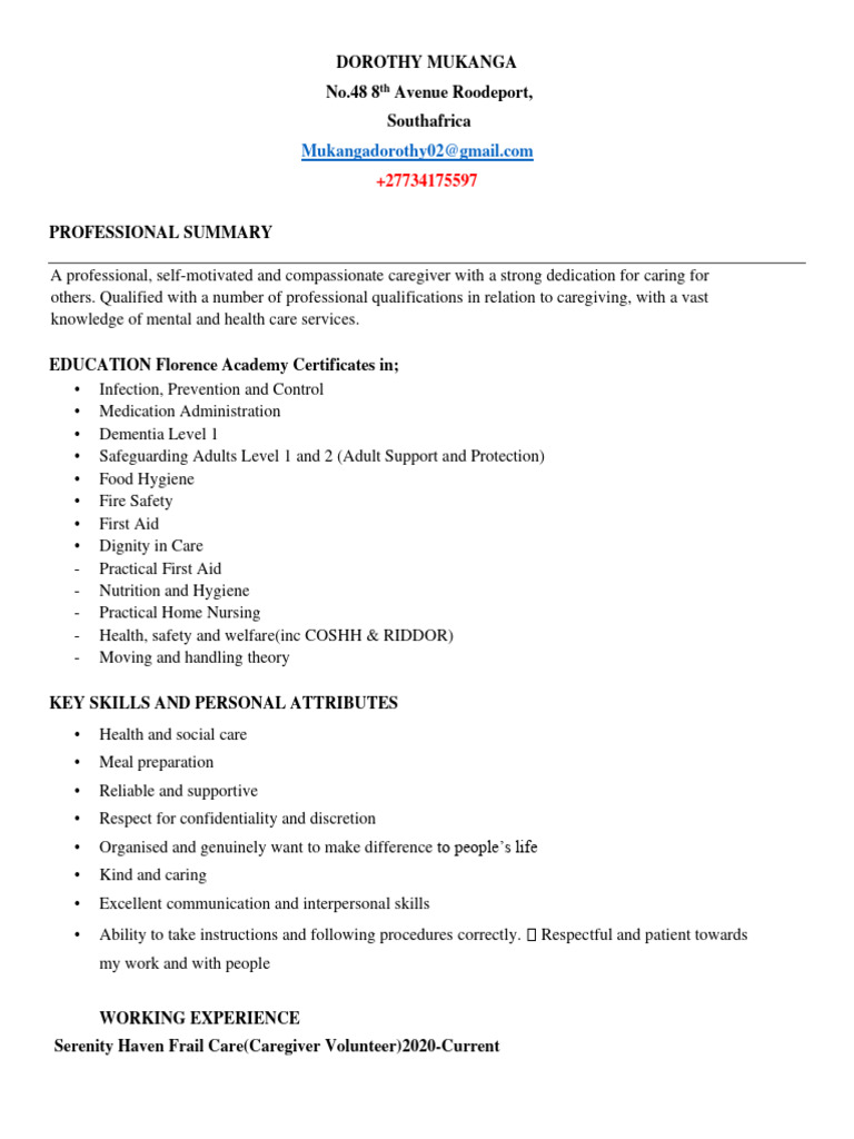 Dee Resume | PDF