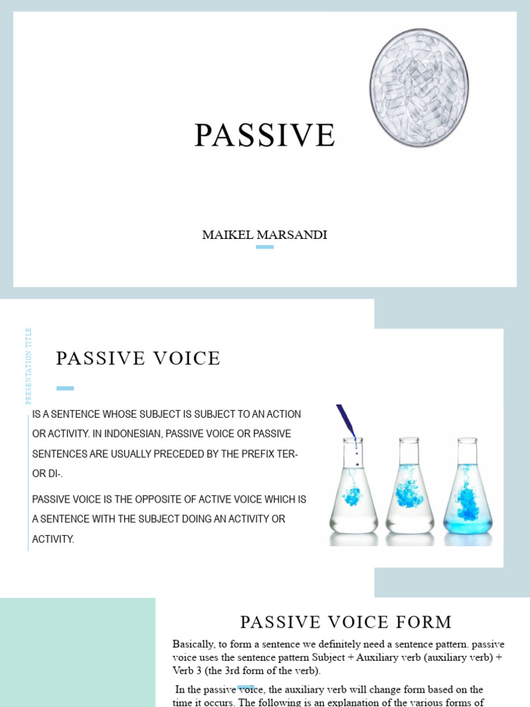 Passive | PDF