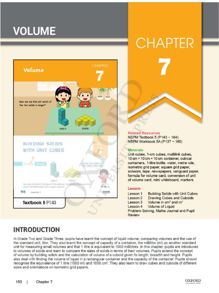 Oxford Pri Math 5 Ch7-8 | PDF