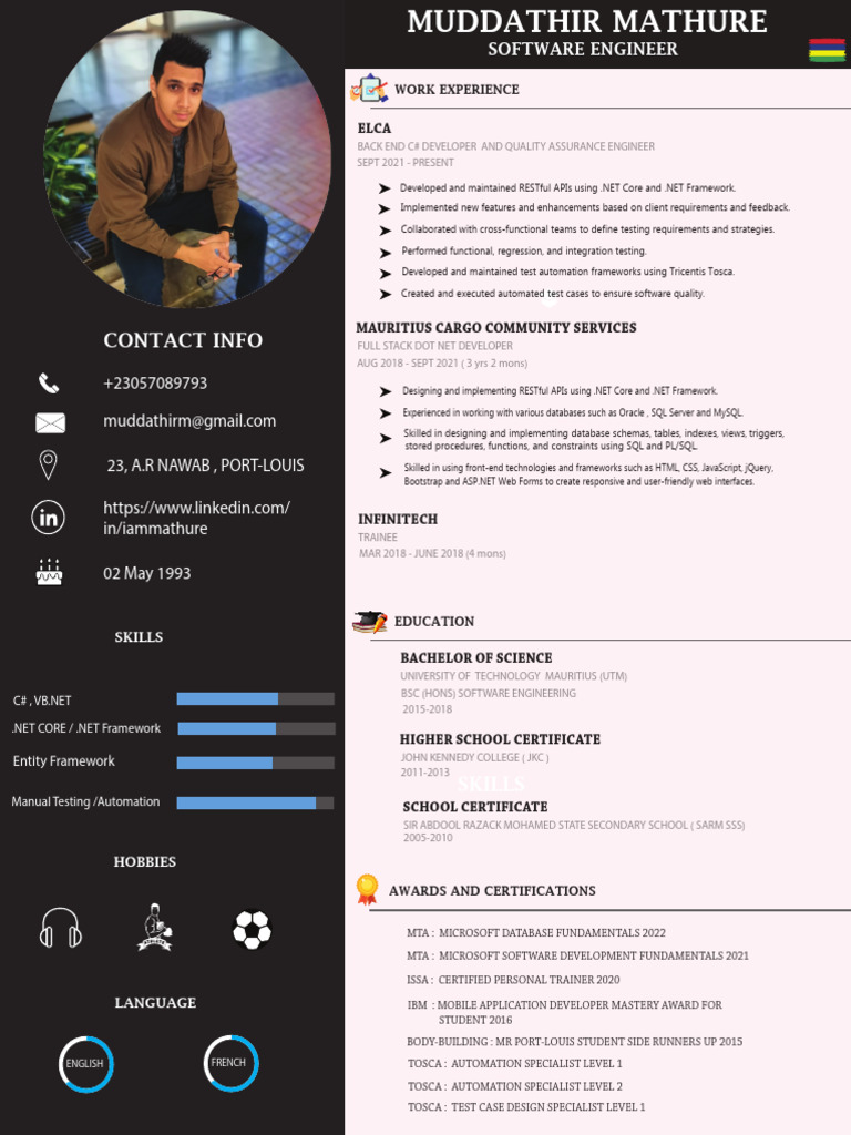 Mycurriculum Vitae | Download Free PDF | Databases | Sql