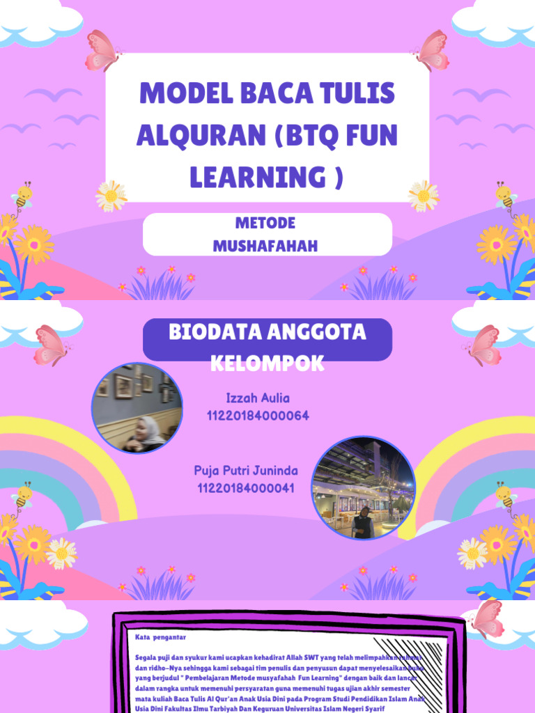 Uas BTQ Fun Learning | PDF | Karier & Perkembangan