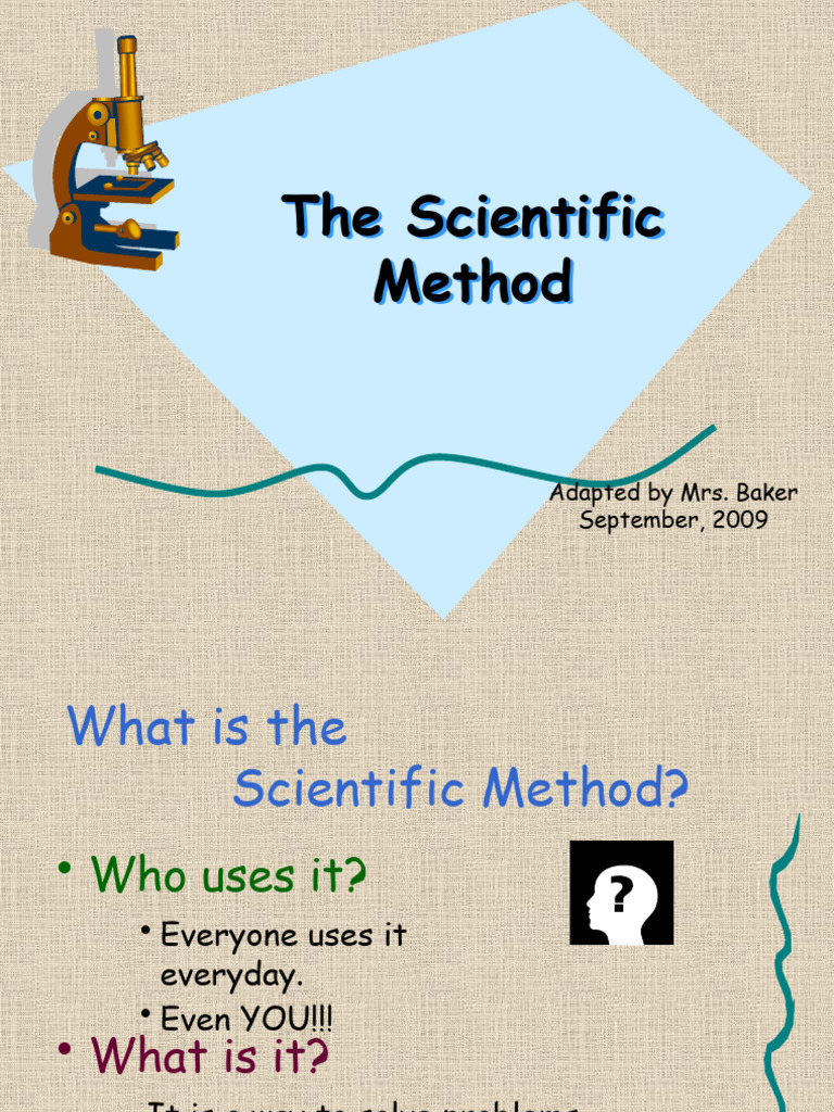 Scientific Method Powerpoint 2 | PDF | Experiment | Scientific Method