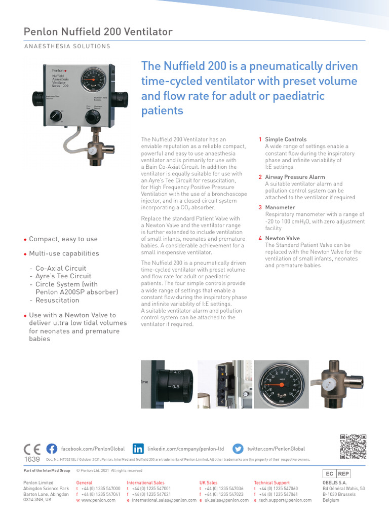 Nuffield-200, Sales-EN-0521 | PDF