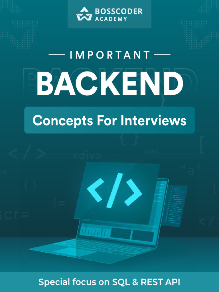 Backend Concepts | PDF