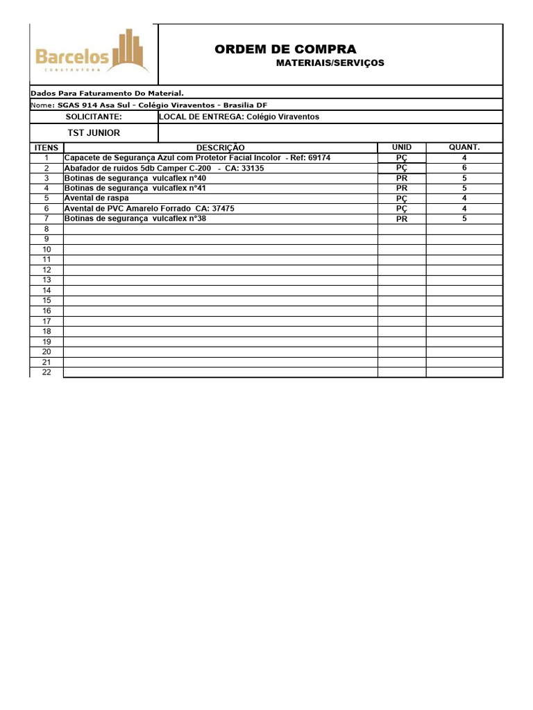 REQUISIÇÃO | PDF REQUISIÇÃO | PDF