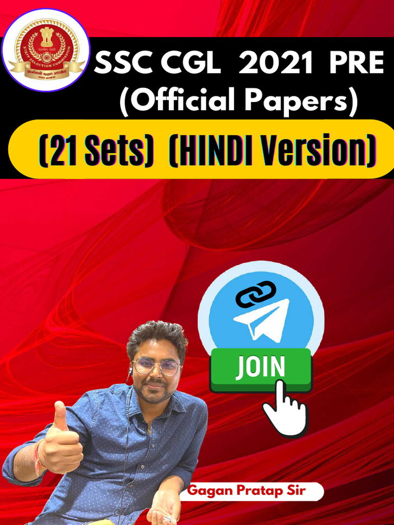 SSC CGL 2021 All 21 Sets Hindi | PDF