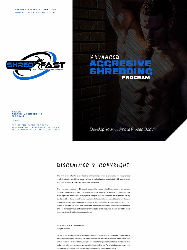 ShredFast Advanced | PDF