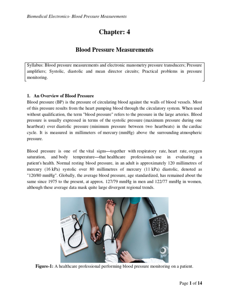 Blood Pressure Measurement | PDF | Blood Pressure | Hypertension