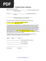 Ups - SCS Poa | PDF | Power Of Attorney | Social Security Number