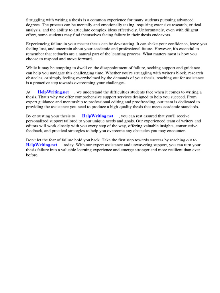 Overcoming Master Thesis Challenges | PDF | Thesis | Statistics