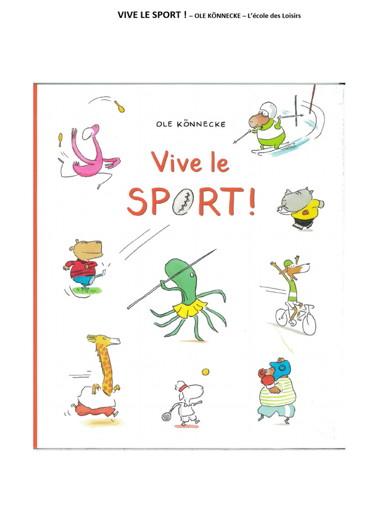 Sports Merveilleux pour Enfants | PDF | Équitation | Hockey sur glace