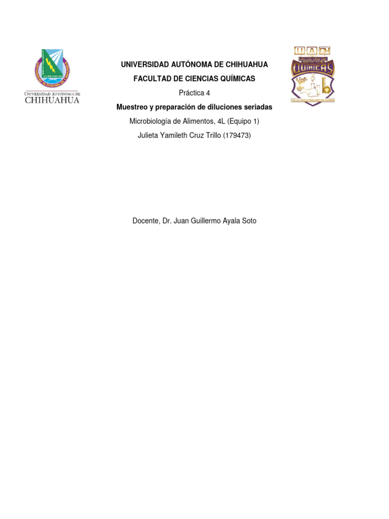 practica 4, micro 4L | PDF | Microorganismo | Esterilización (Microbiología)