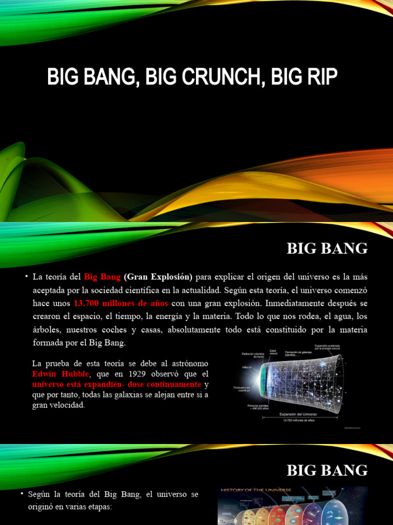Big Bang Crunch Rip | PDF | Big Bang | Universo