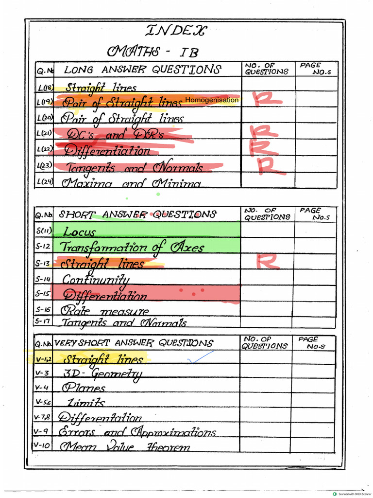 1B Expected Questions With Answers | PDF