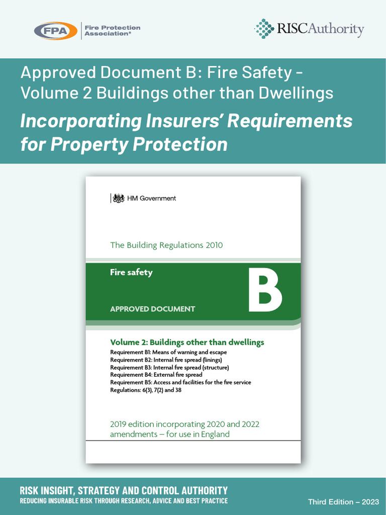 Approved Document B Volume 2 Incorporating Insurers' Requirements | PDF ...