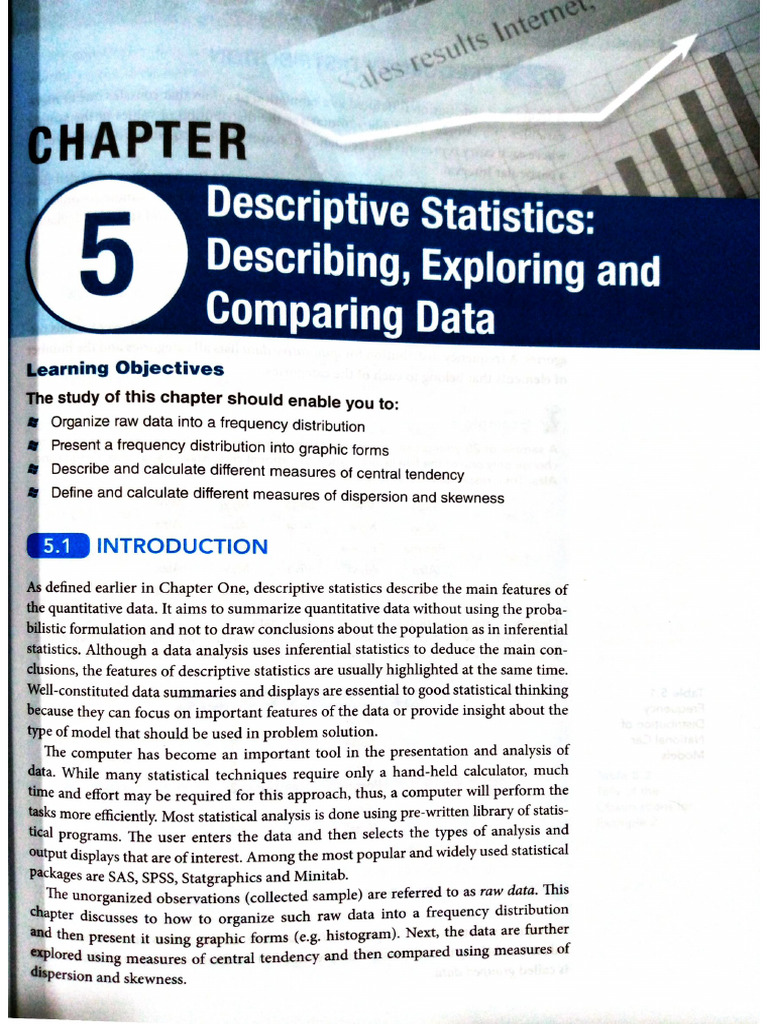 Statistics Chapter 5 | PDF