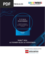 WRO Venezuela 2025: Categorías y Reglas | PDF | Robot | Robótica