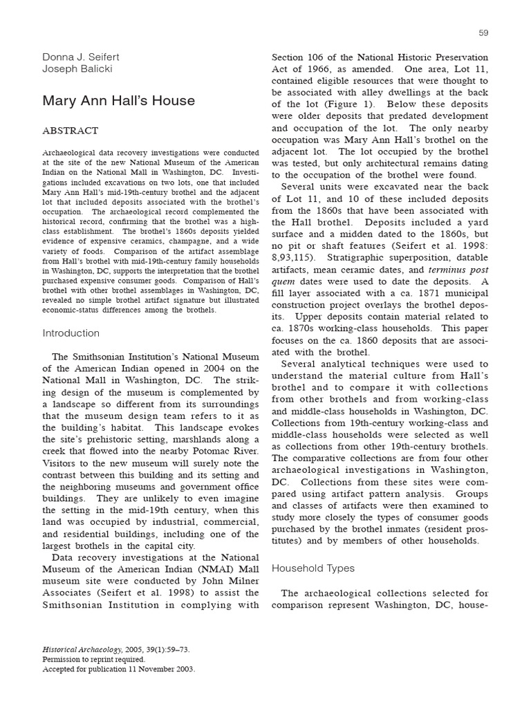 Mary Ann Hall's House - Seifert e Balicki | PDF | Tableware | Pottery