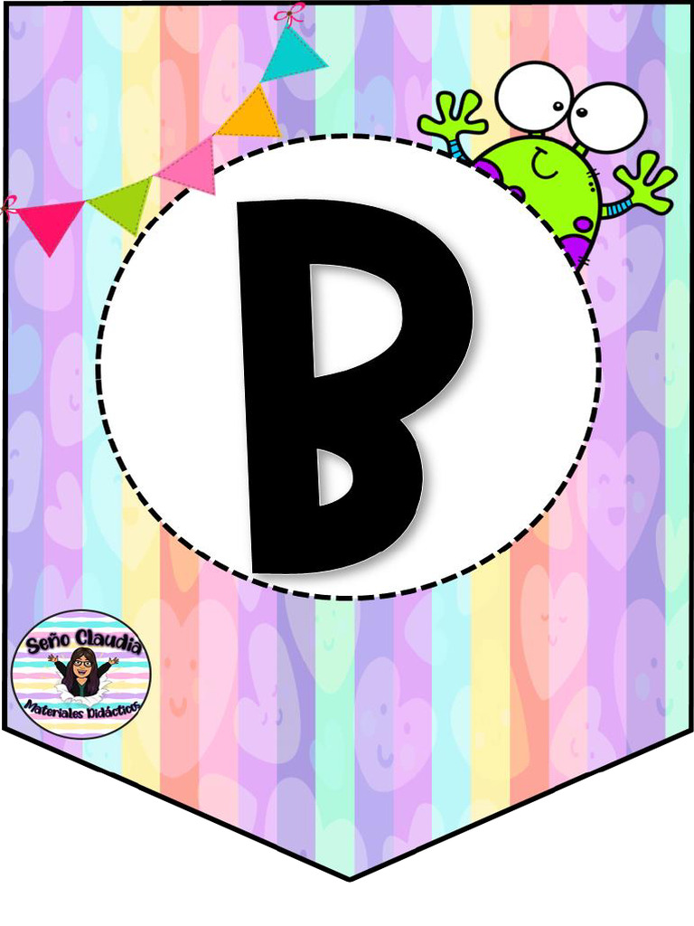 Banderín Bienvenidos Mosntruos Para Compartir_024812 | PDF