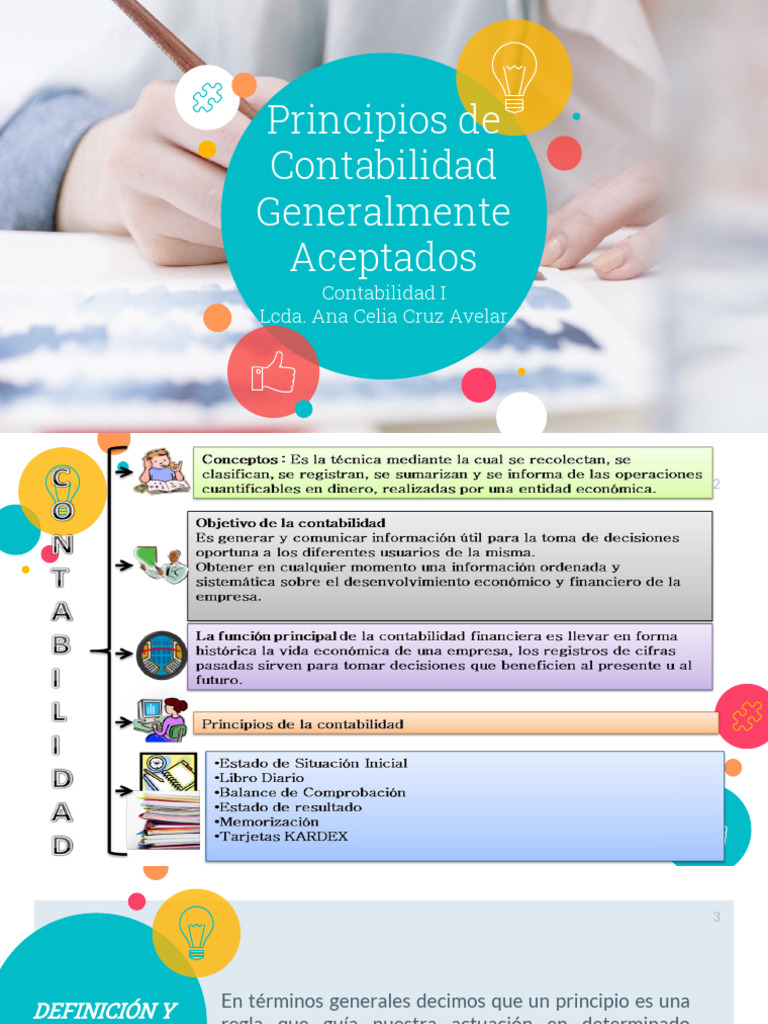 Principios de Contabilidad Generalmente Aceptados | PDF | Contabilidad ...