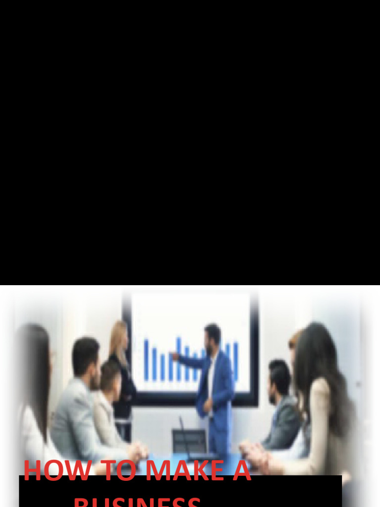 How To Make A Business Presentation Pdf