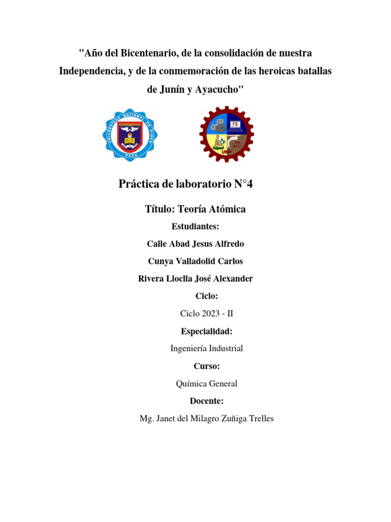 Practica 3 Lab Quimica | PDF