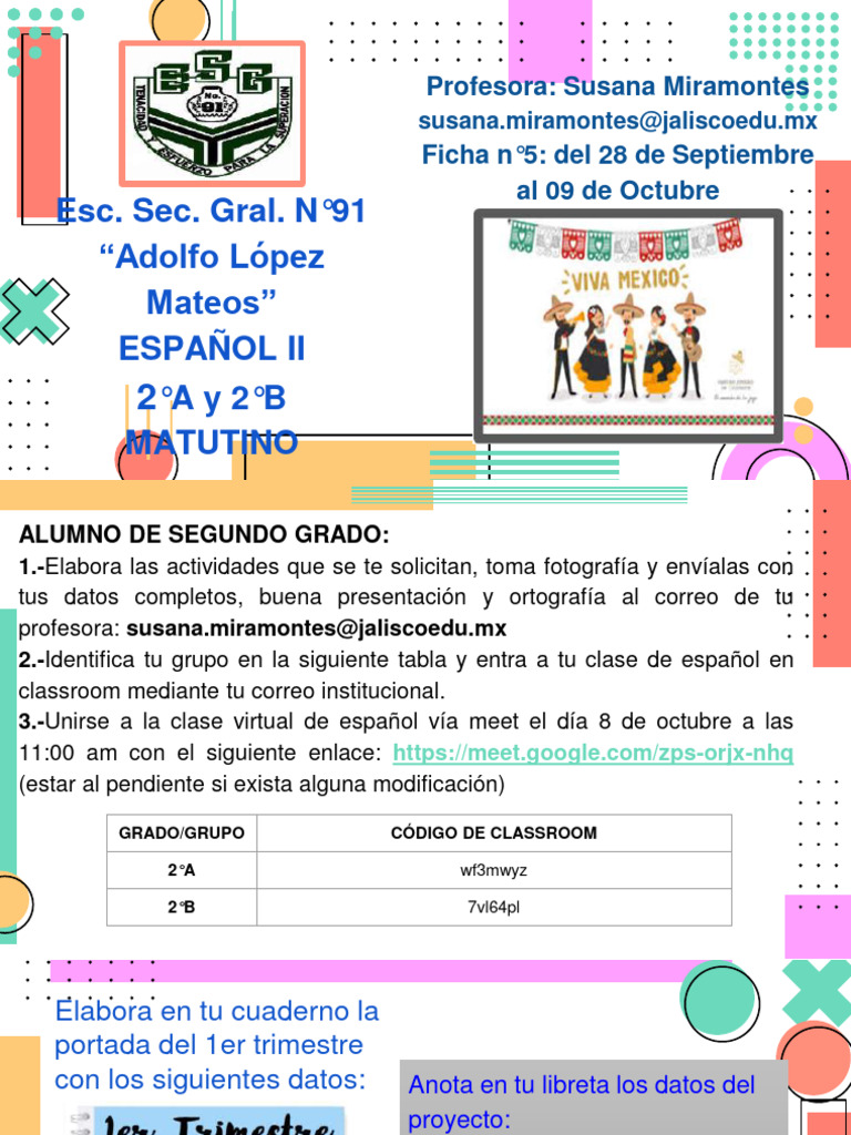 Actividades de Español II: Literatura Latinoamericana | PDF