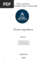 Ejemplo de Informe Expositivo | PDF | Crecimiento personal y profesional