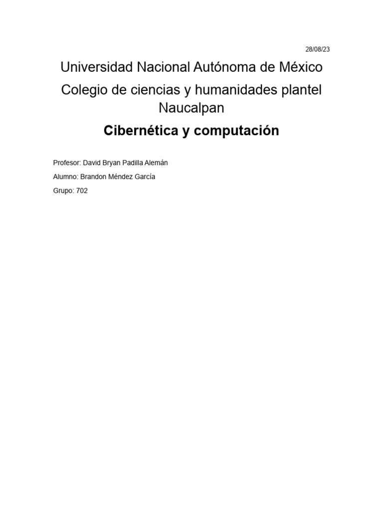 Cibernetica-1 | PDF | Cibernética | Informática