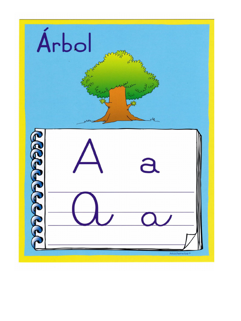 Abecedario 4 Formas de Escritura. | PDF