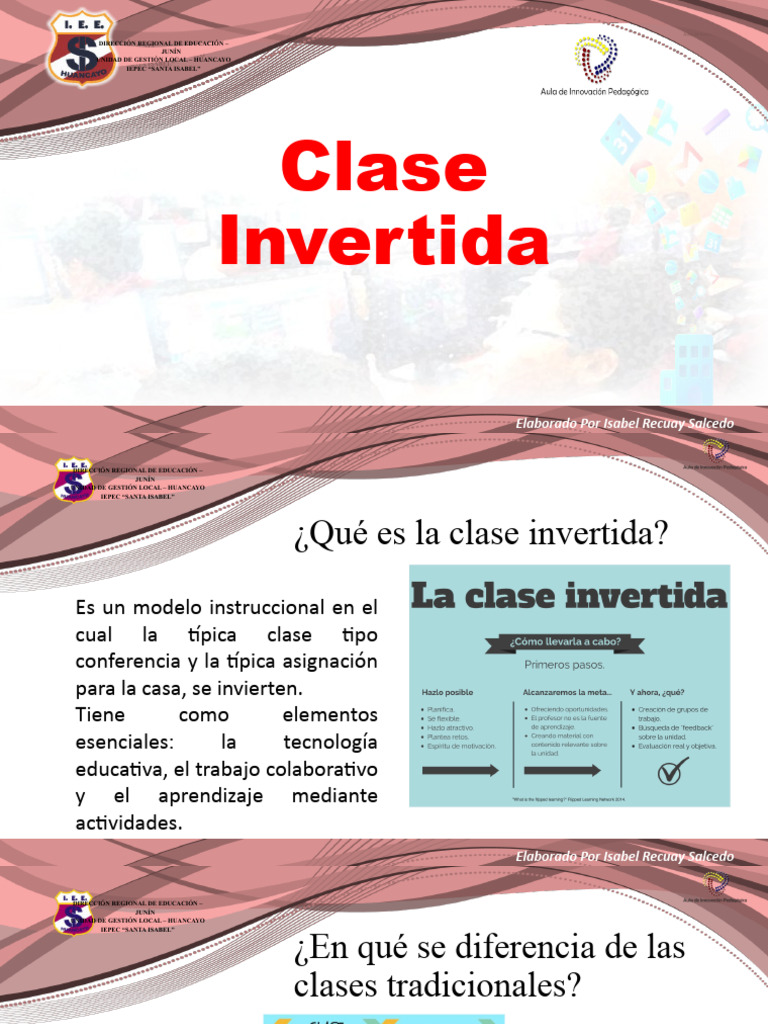 Clase Invertida | PDF