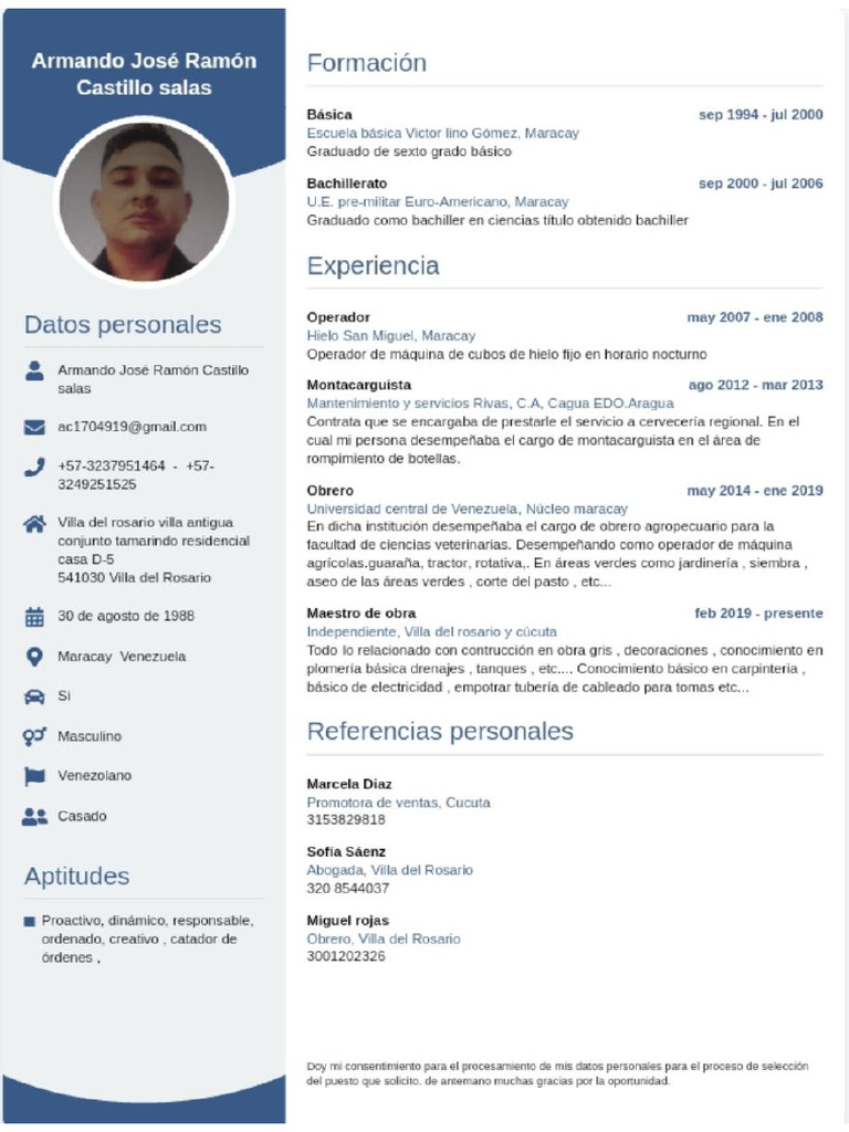 Hoja de Vida Armando 2024 Marzo | PDF | Colombia | Justicia