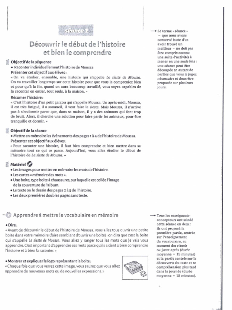 La Sieste de Moussa | PDF