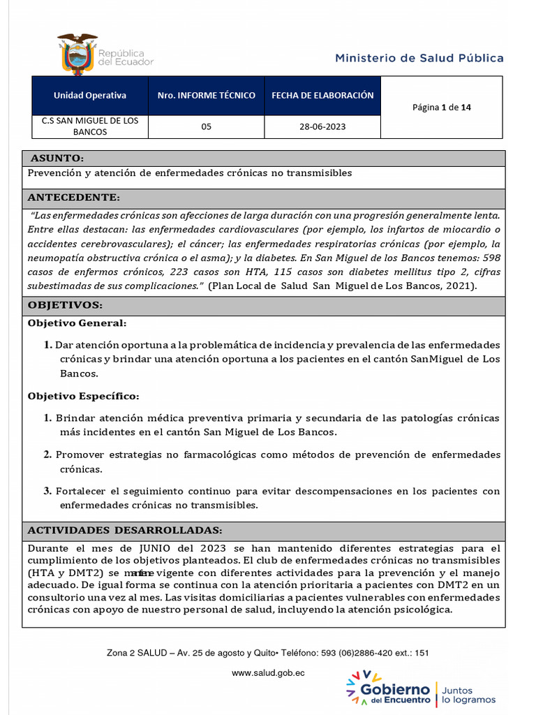 Enfermedades Cronicas No Transmisibles - Junio-Signed-Signed | PDF Enfermedades Cronicas No Transmisibles - Junio-Signed-Signed | PDF
